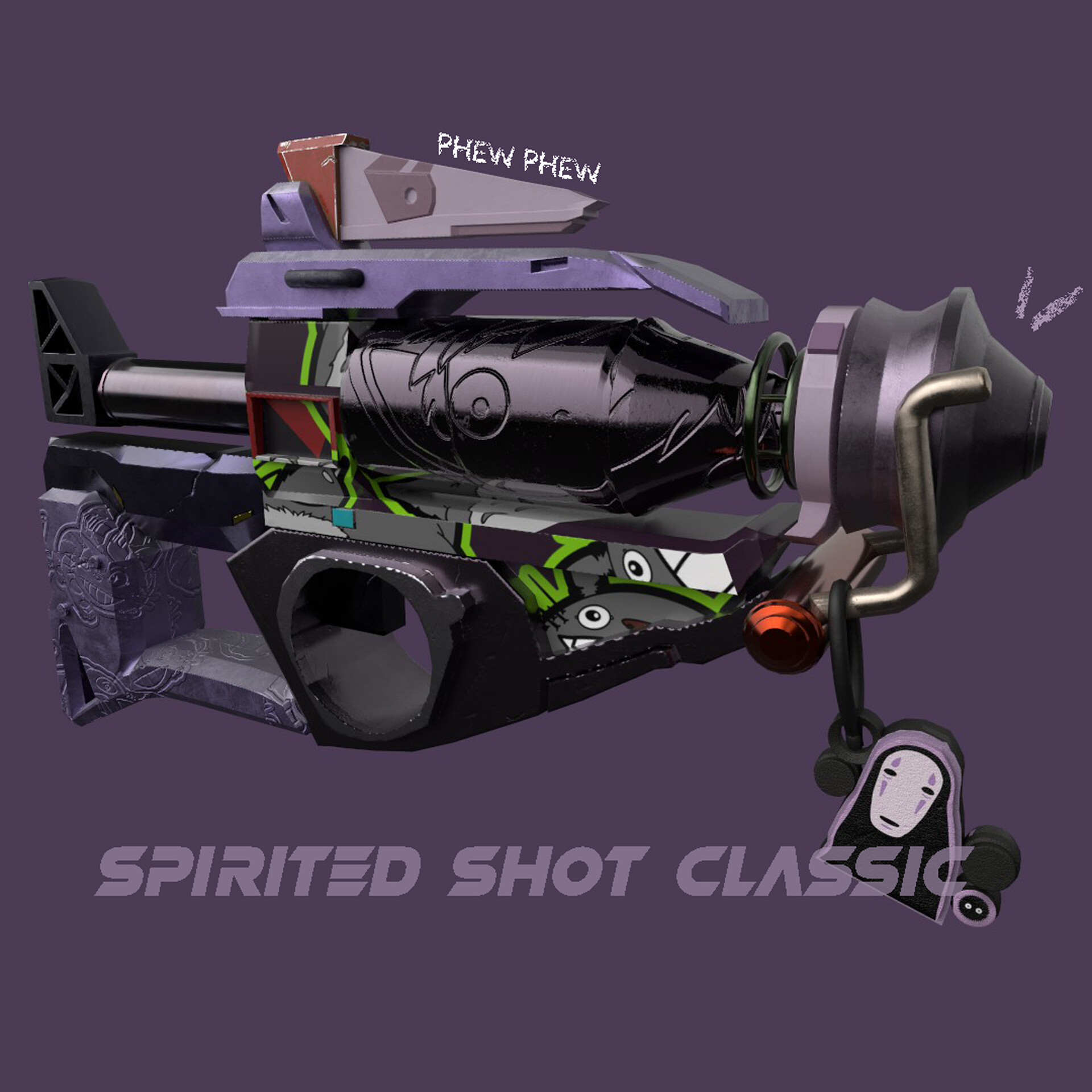 ArtStation - Spirited Shot Classic Gun