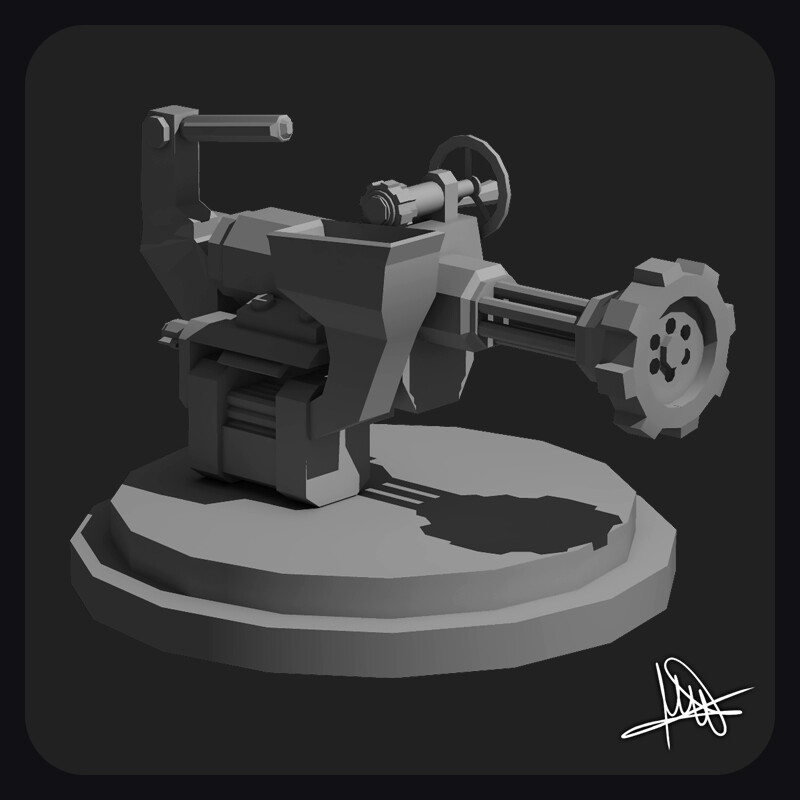 ArtStation - Meat Gun Machine
