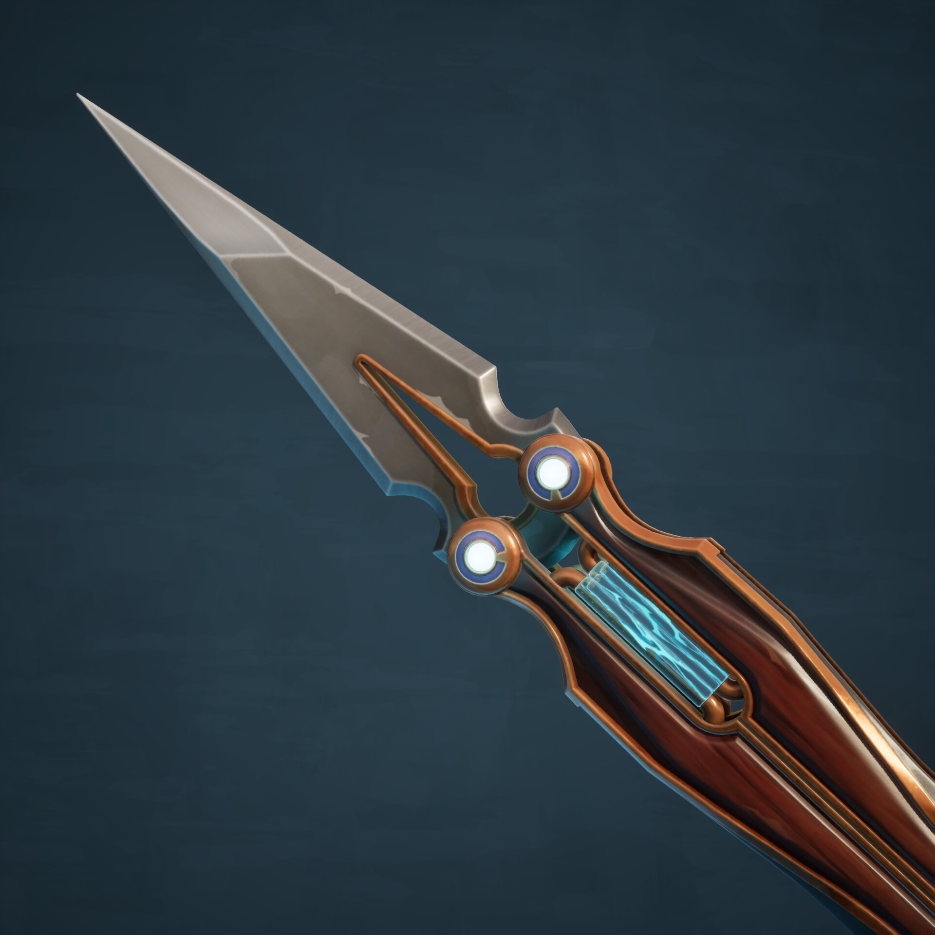 ArtStation - MagePunk Butterfly knife - Valorant - FanArt