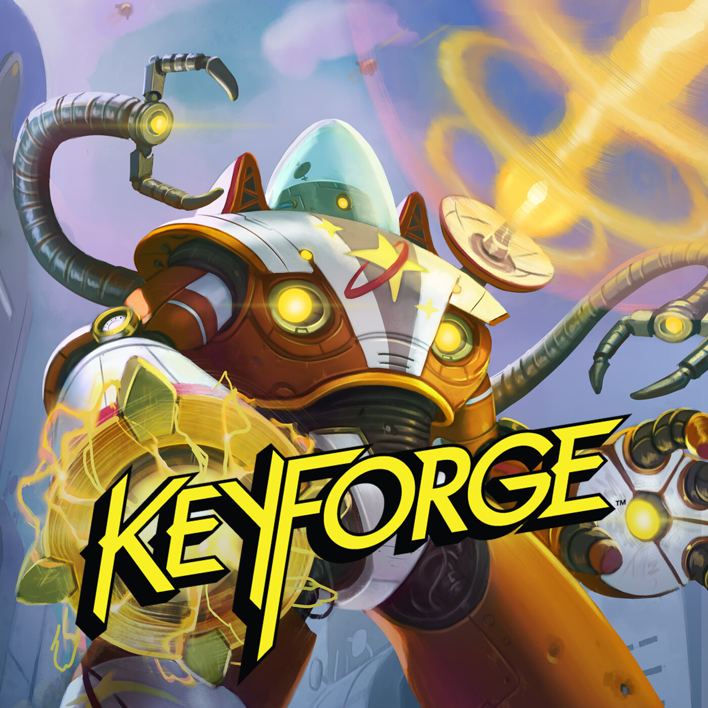 ArtStation - Keyforge - Star Alliance Gigantic