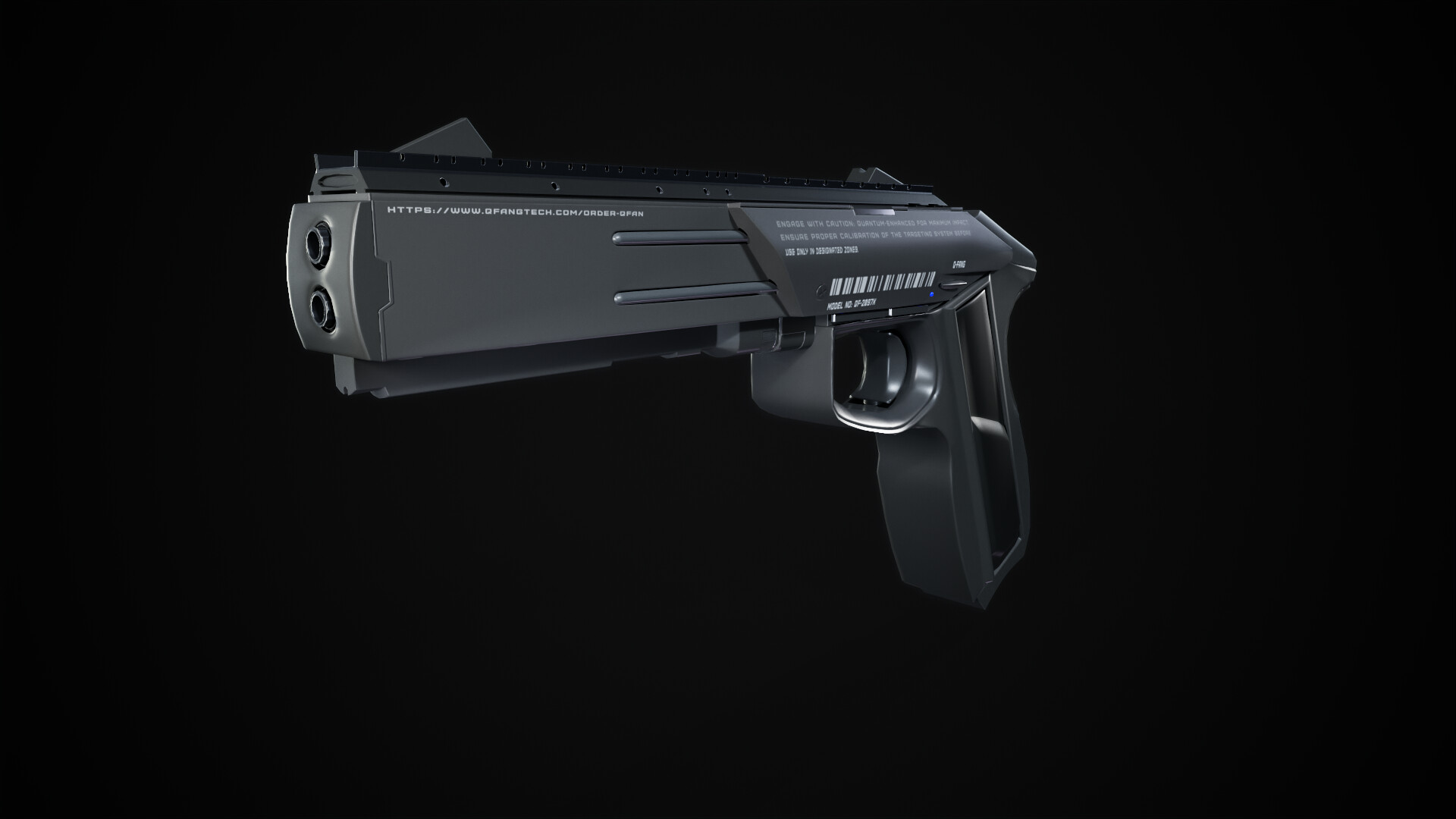 ArtStation - Q-FANG gun