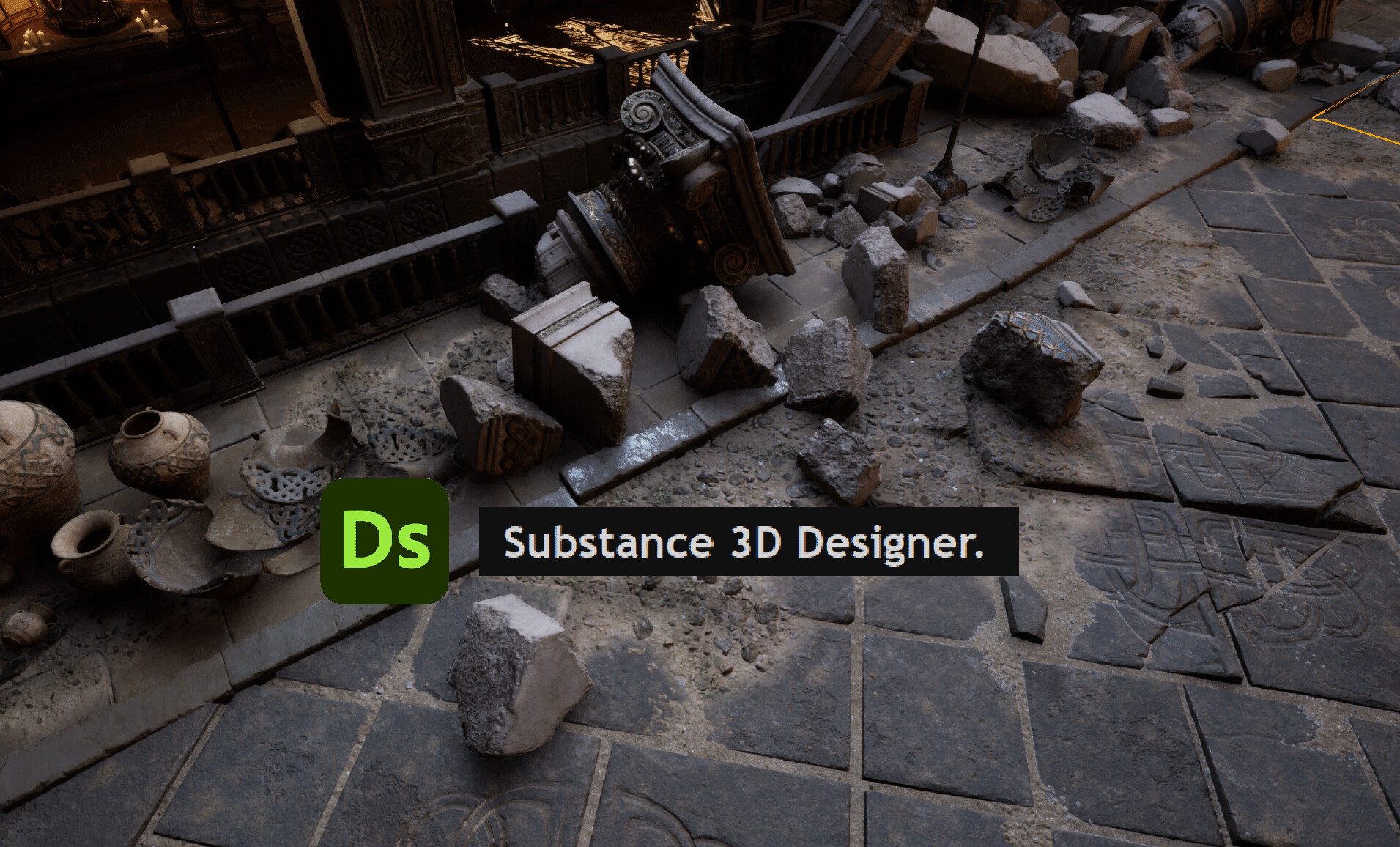 ArtStation - Sand material created with Substance Designer