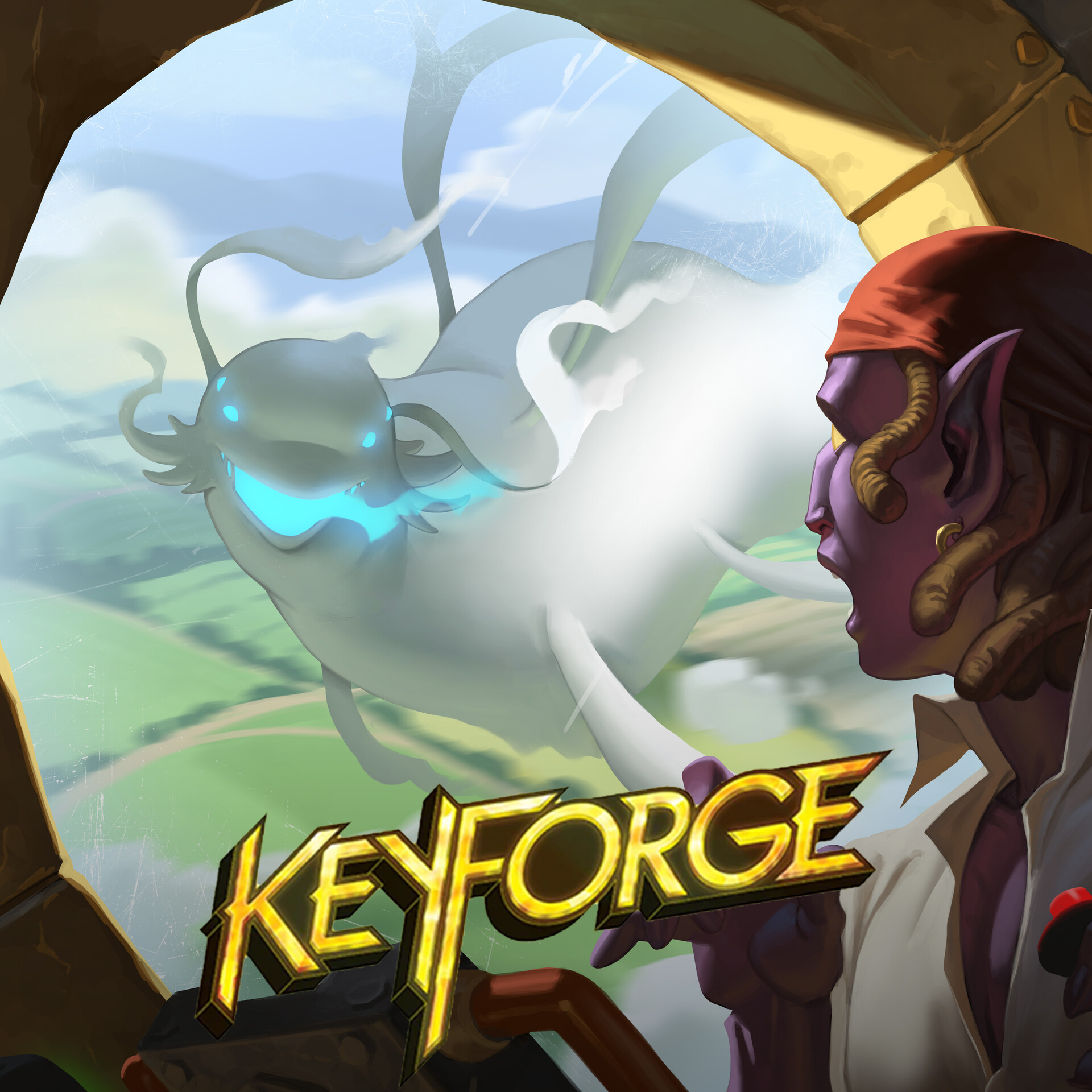 ArtStation - Sentient Cloud-Keyforge