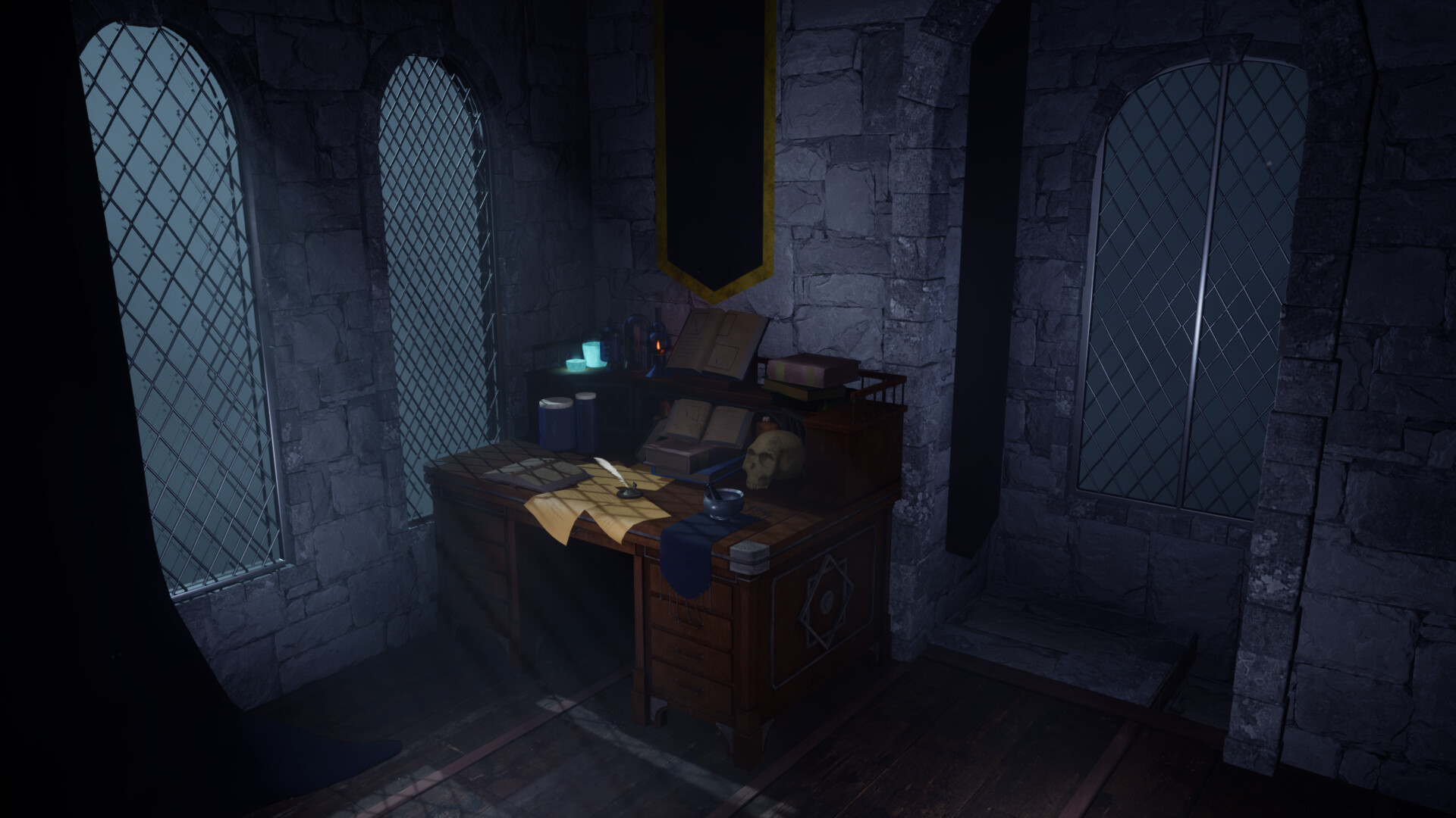 ArtStation - Wizard Desk, Final