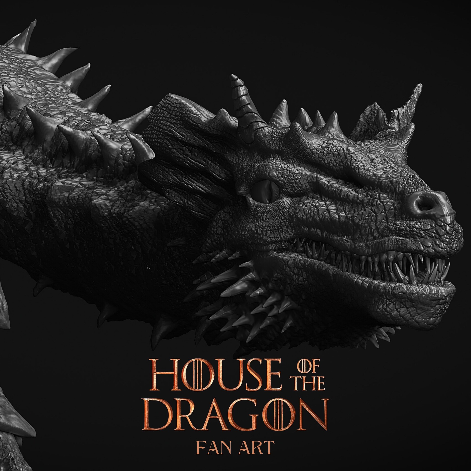 ArtStation - Prince Daemon Targaryen & Caraxes..