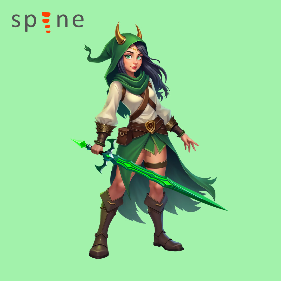 ArtStation - 2D Game Character and Animations