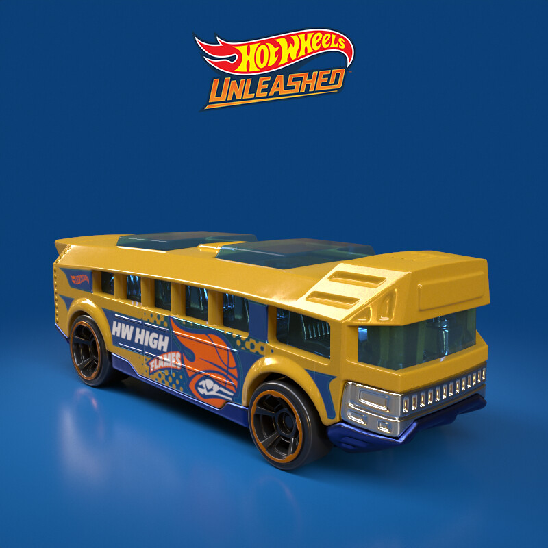ArtStation - Hot Wheels Unleashed - Hot Wheels High (Legendary) 2018 HW ...