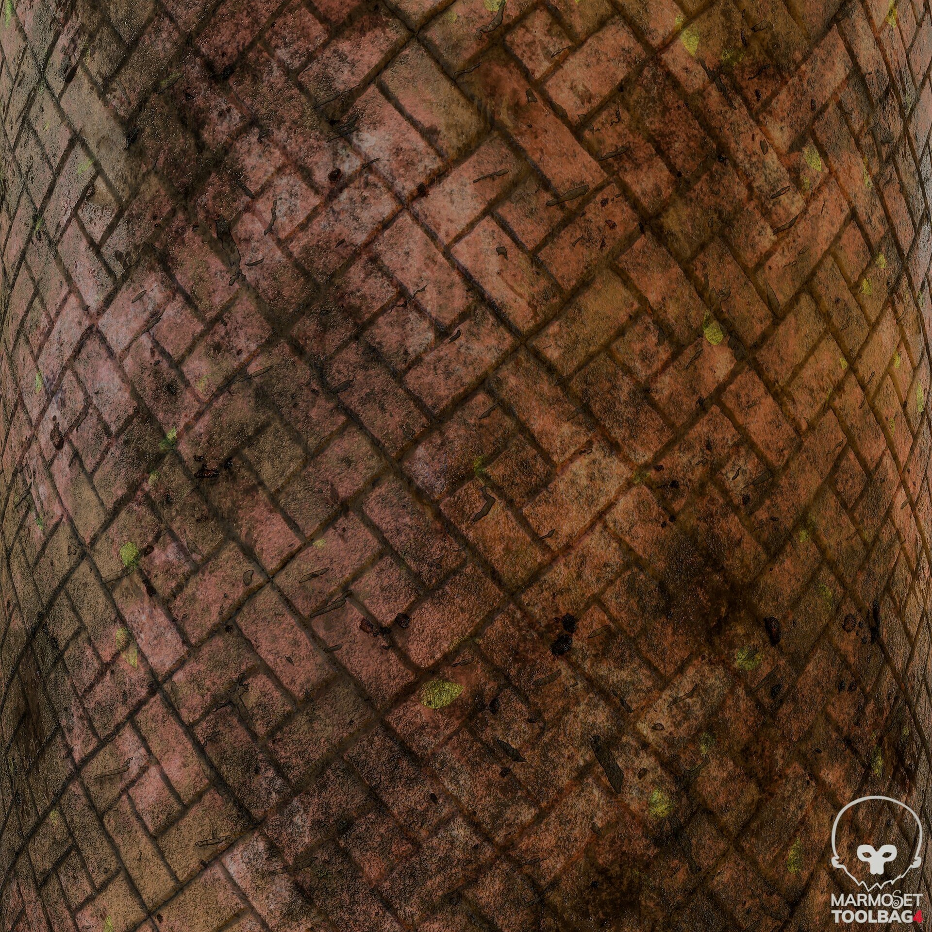 ArtStation - Muddy Paving Tiles
