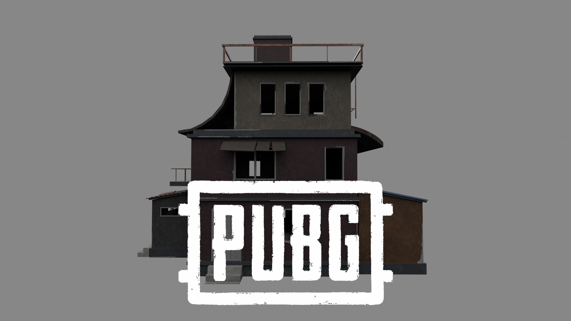 ArtStation - PUBG Three Storey Building