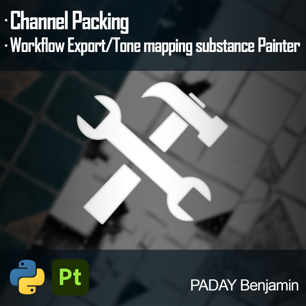 ArtStation - Channel Packing Tool and workflow Substance Painter