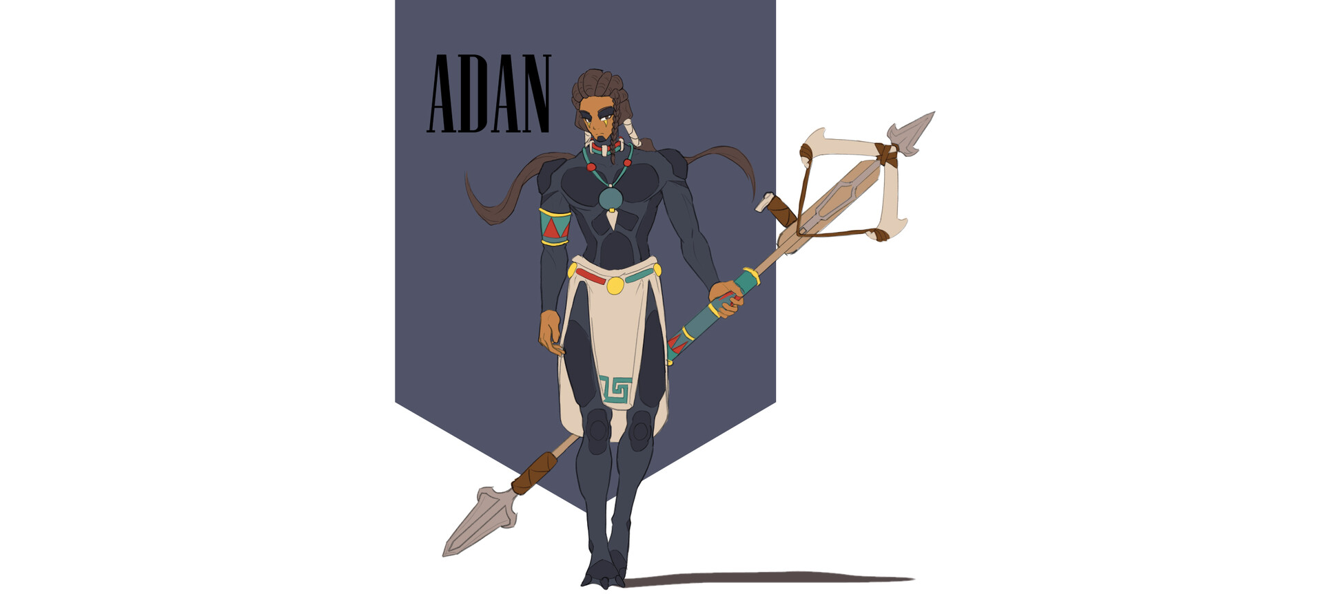 ArtStation - Adan - Love Interest for project Novii World