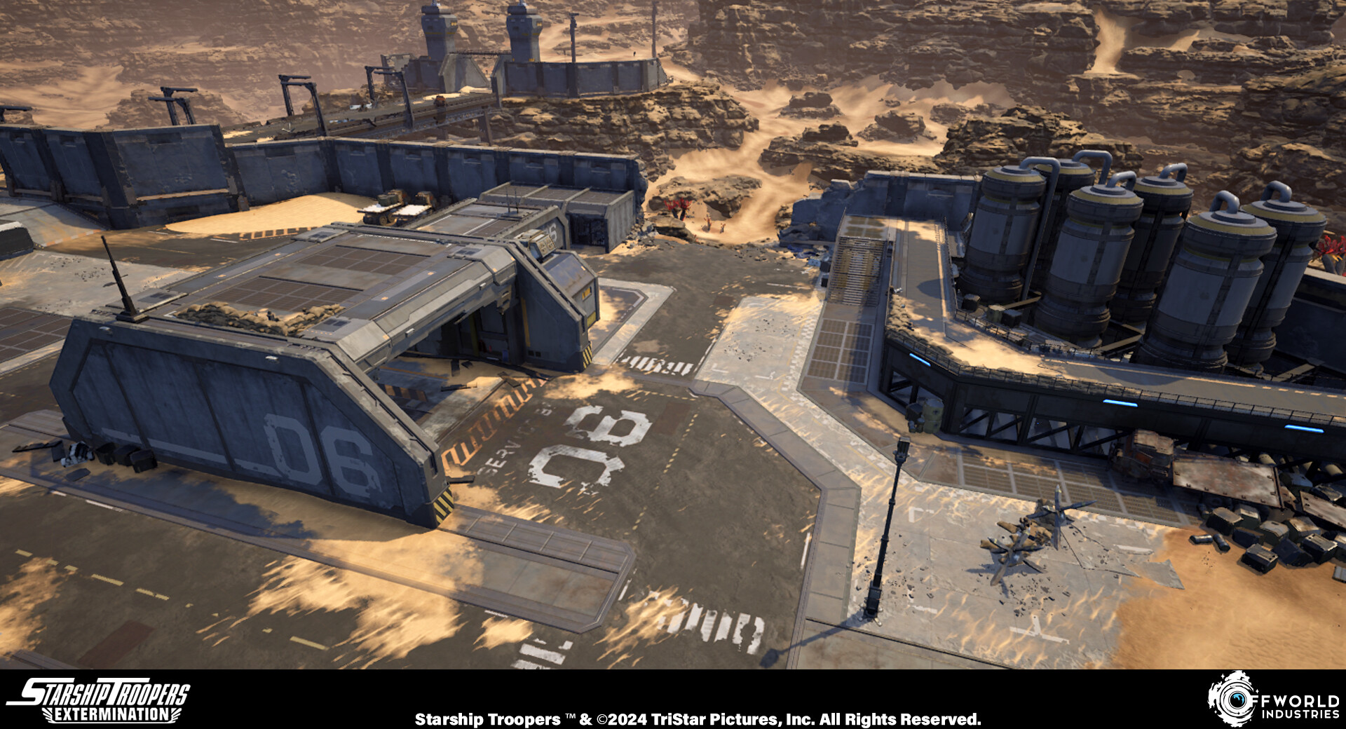 ArtStation - STARSHIP TROOPERS: EXTERMINATION Valaka Garage and Agni ...