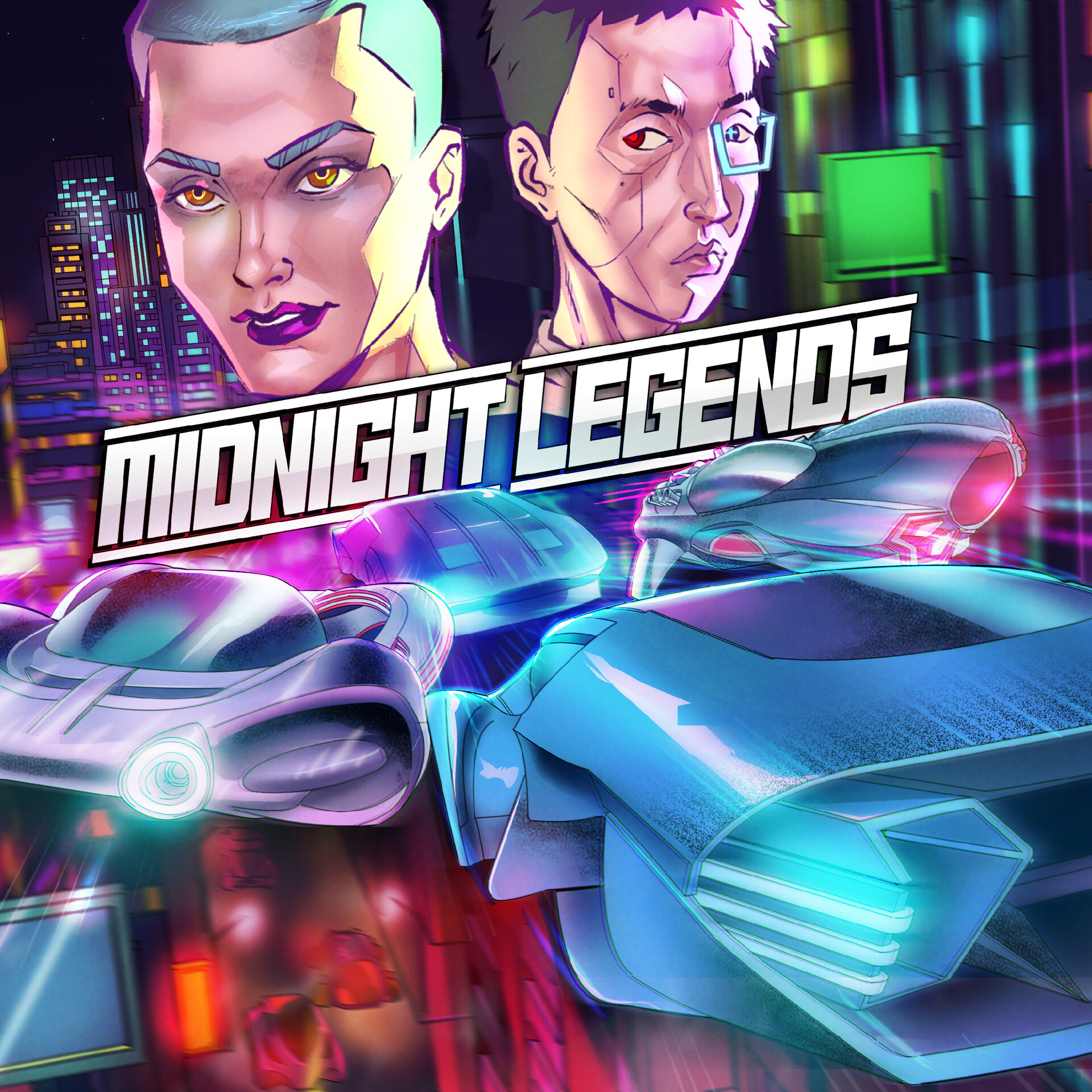 ArtStation - MIDNIGHT LEGENDS COVER ART