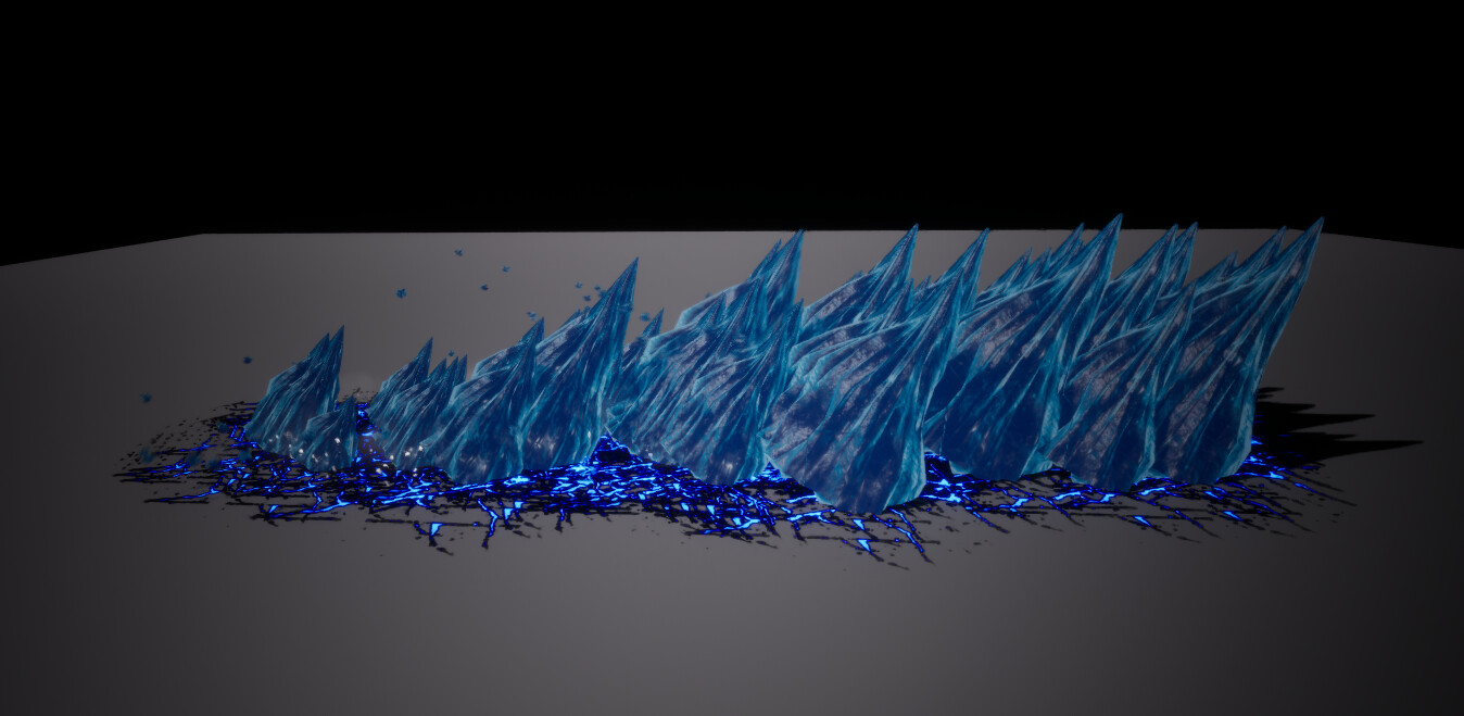 ArtStation - Magic Ice Attack