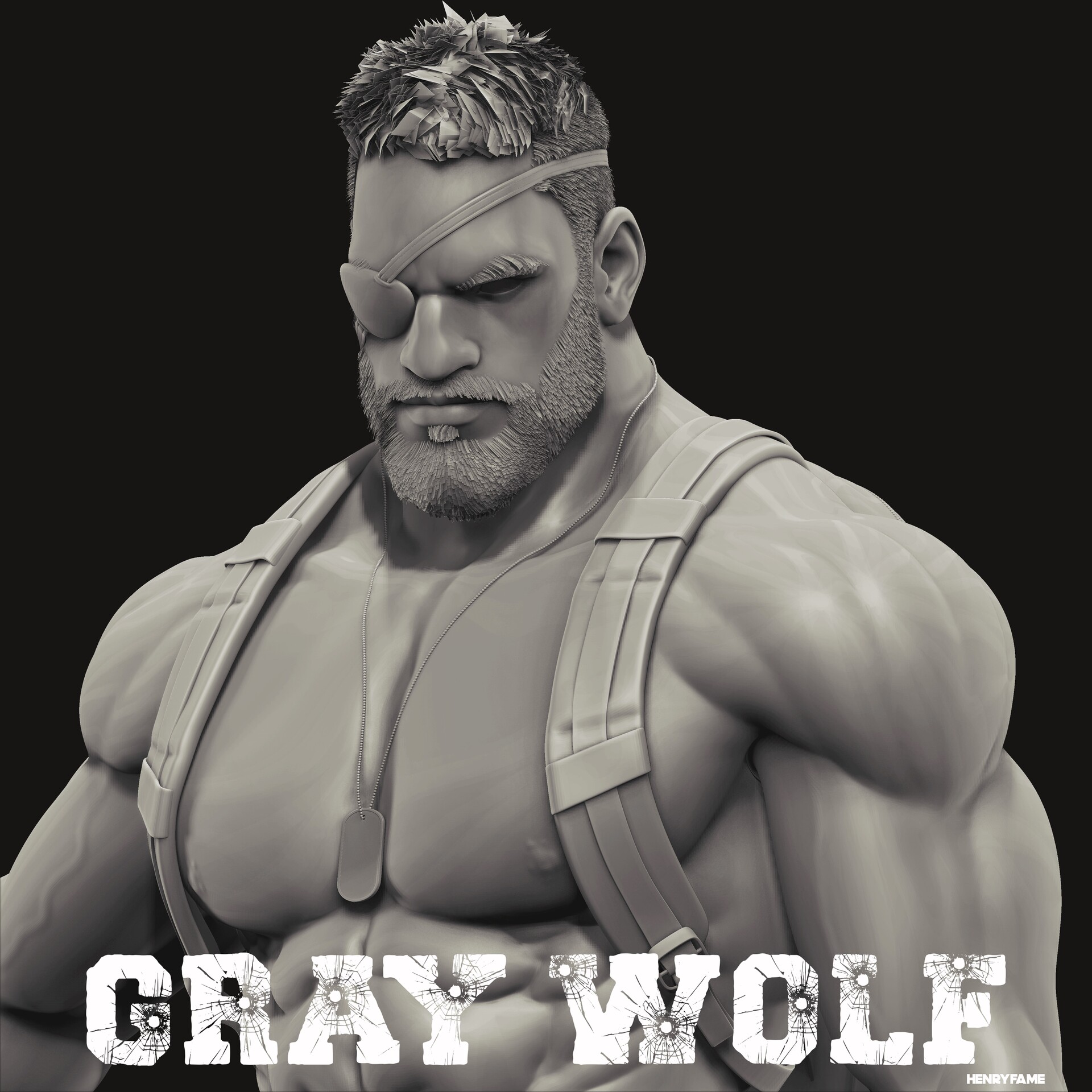 ArtStation - Gray Wolf