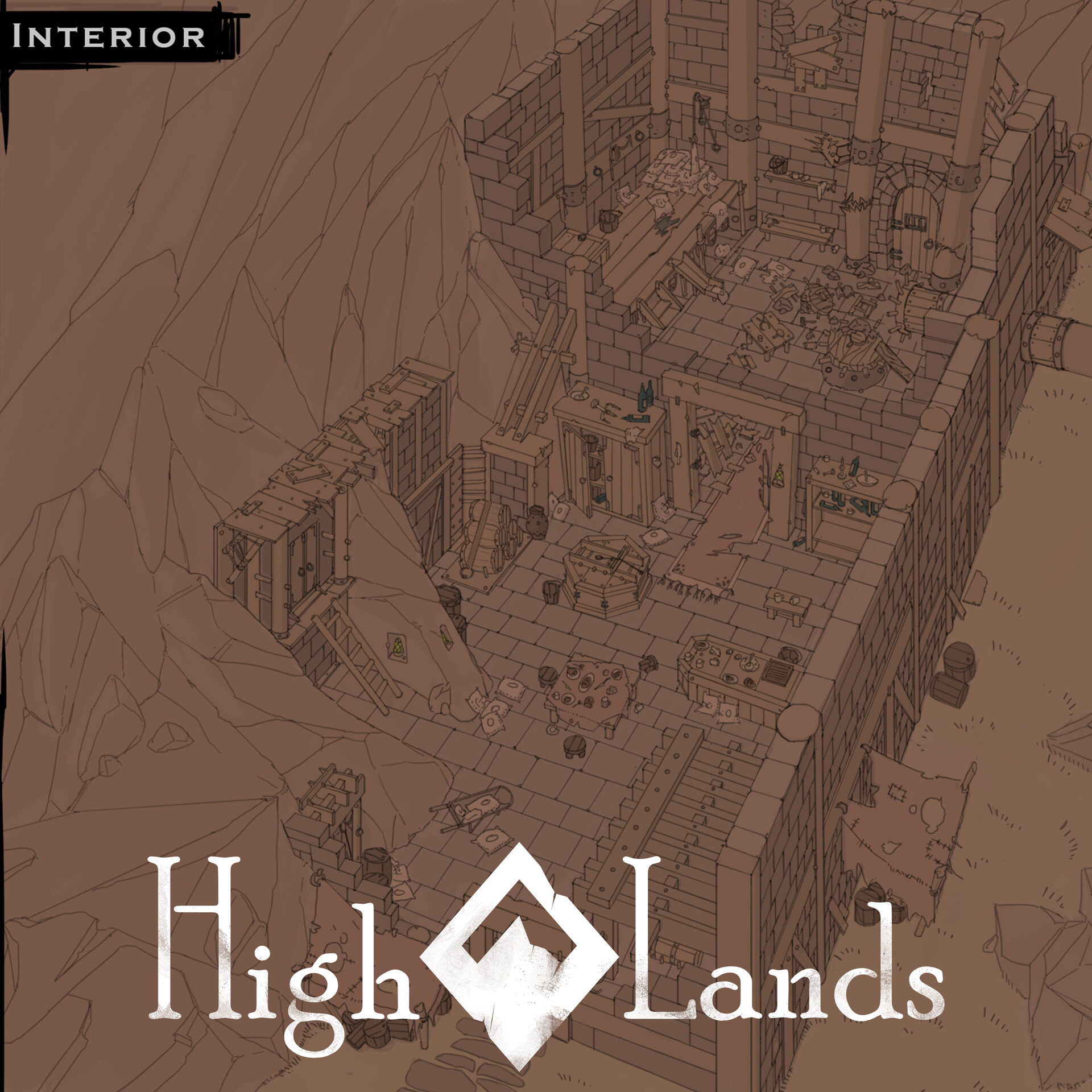 ArtStation - High Lands - Interiors