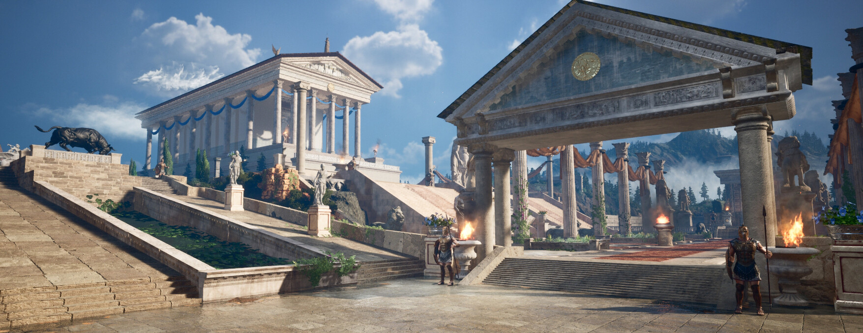 ArtStation - Temple of Zeus in Athens