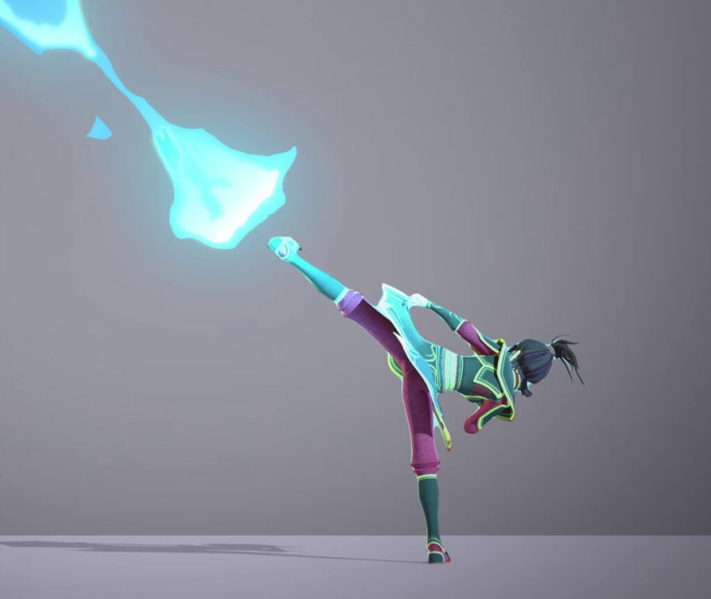 ArtStation - Azula Firebending Animation