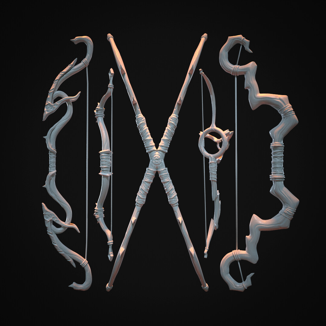 ArtStation - Sherwood Bows