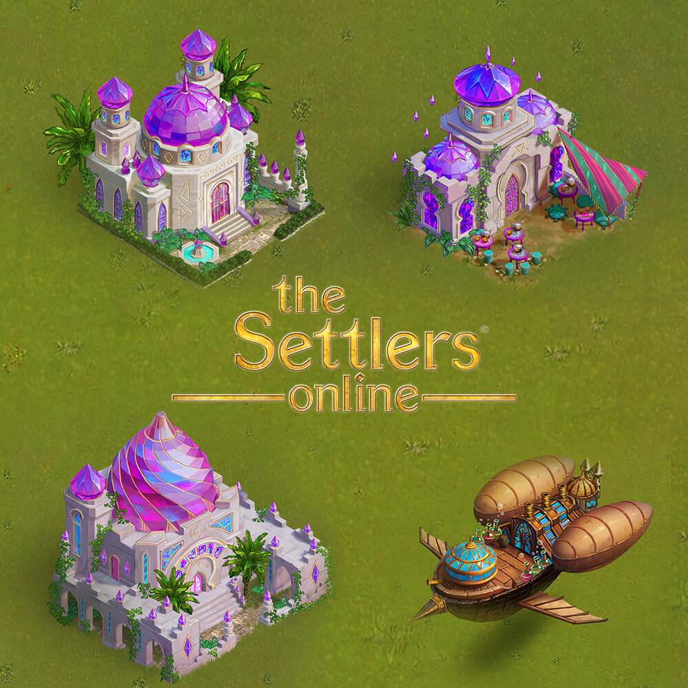 ArtStation - The Settlers Online - Starfall Event