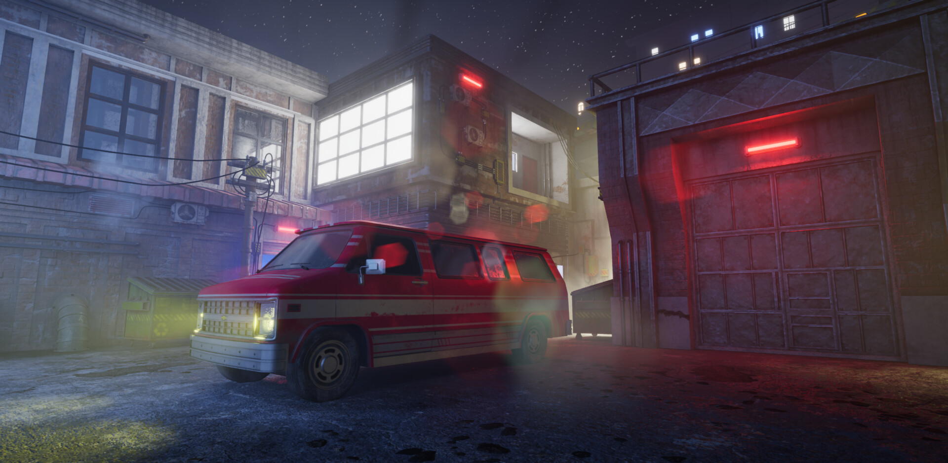 ArtStation - Unreal Engine - Alley Environment