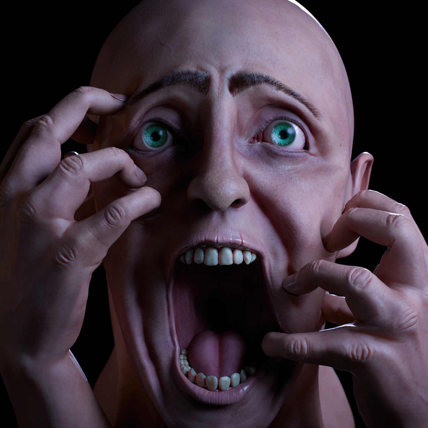 ArtStation - INSANITY - Personnal Project