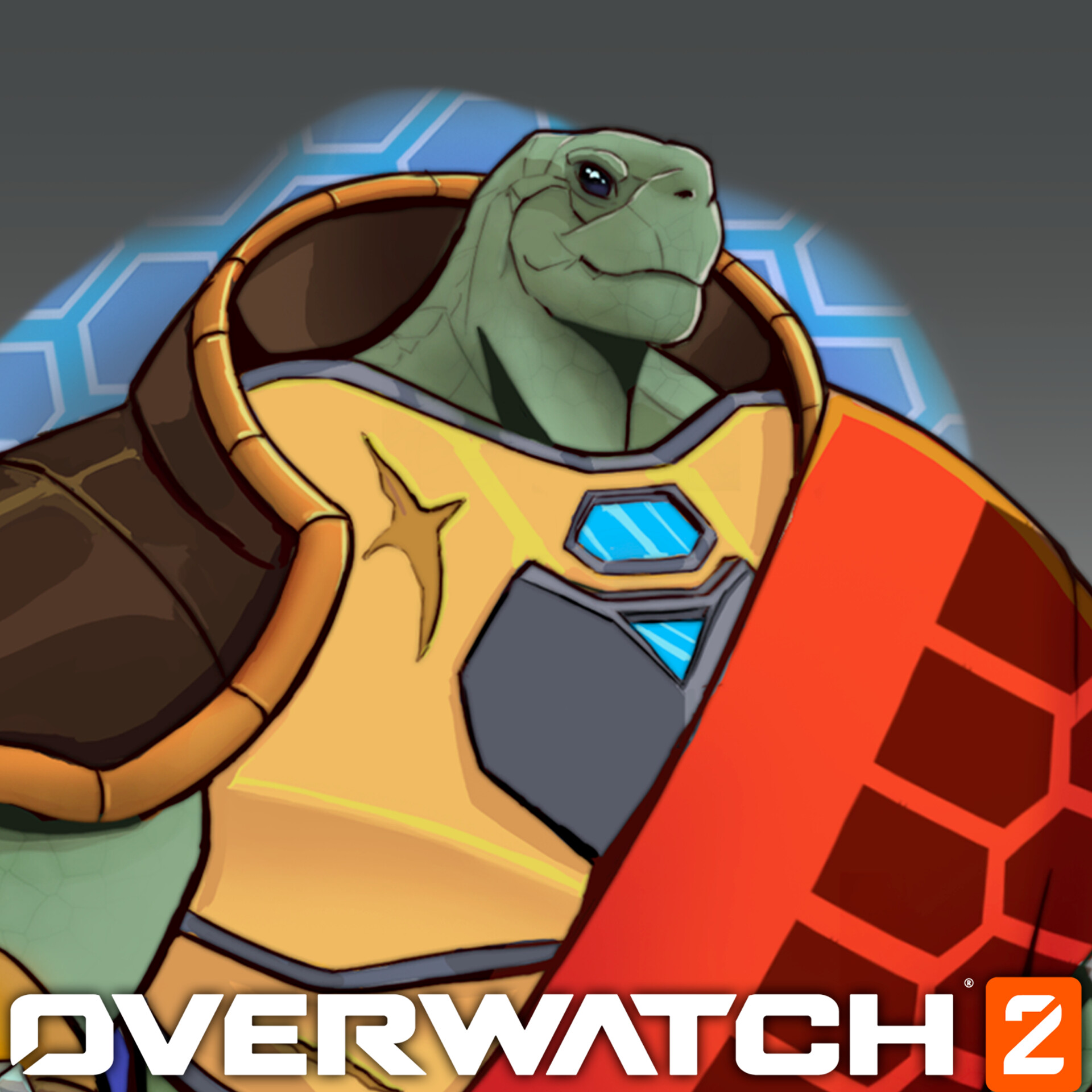 ArtStation - Shell Overwatch Character Design FANART