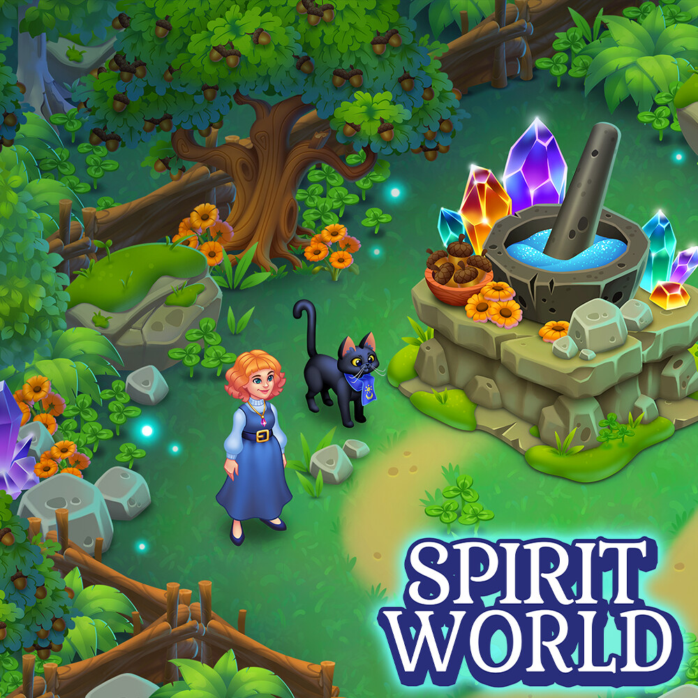 ArtStation - Spirit World - Environment Assets & Set Dressing