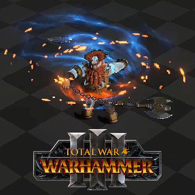 ArtStation - Warhammer 3 - Doomseekers - Ability - Whirlwind Of Death