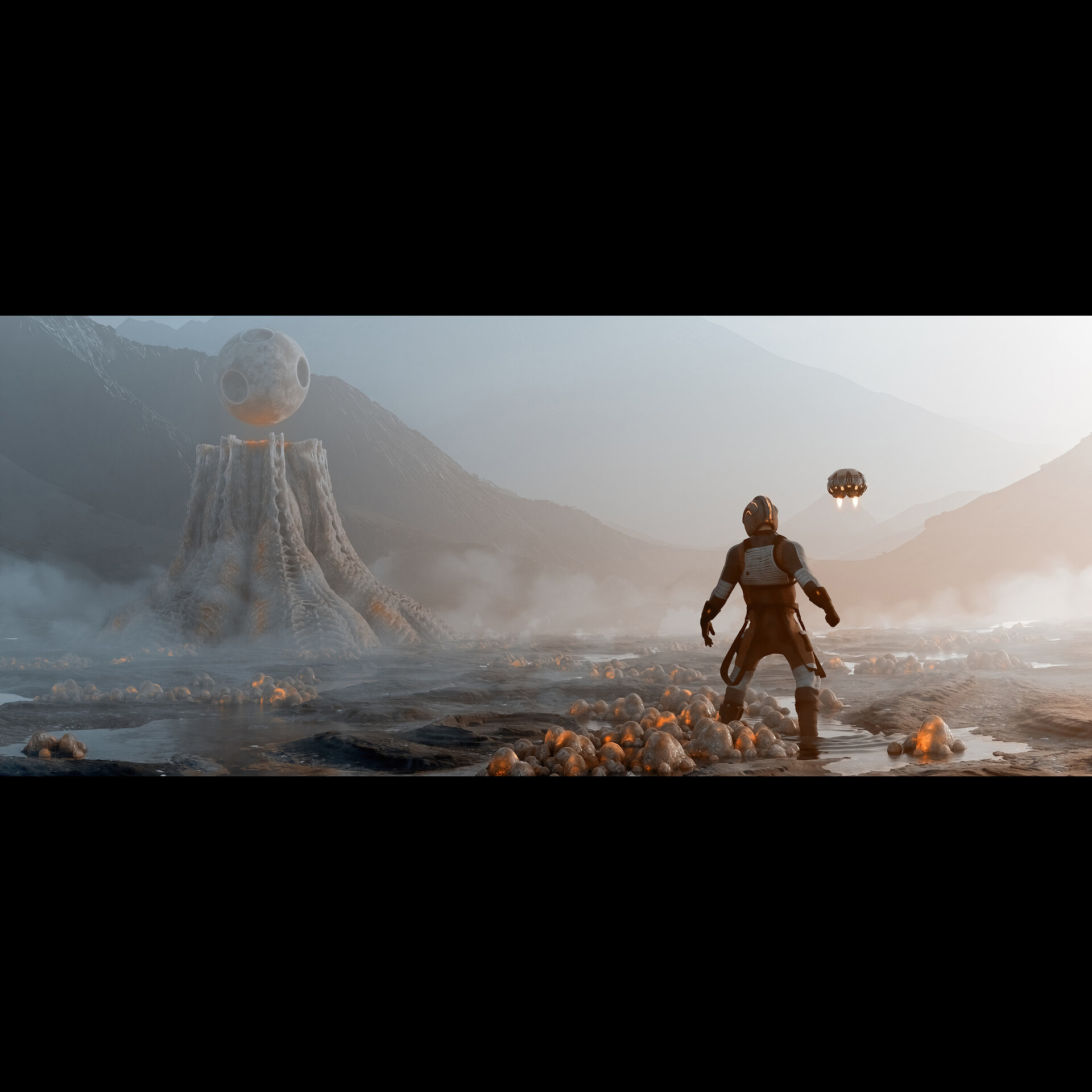 ArtStation - Alien Swamp