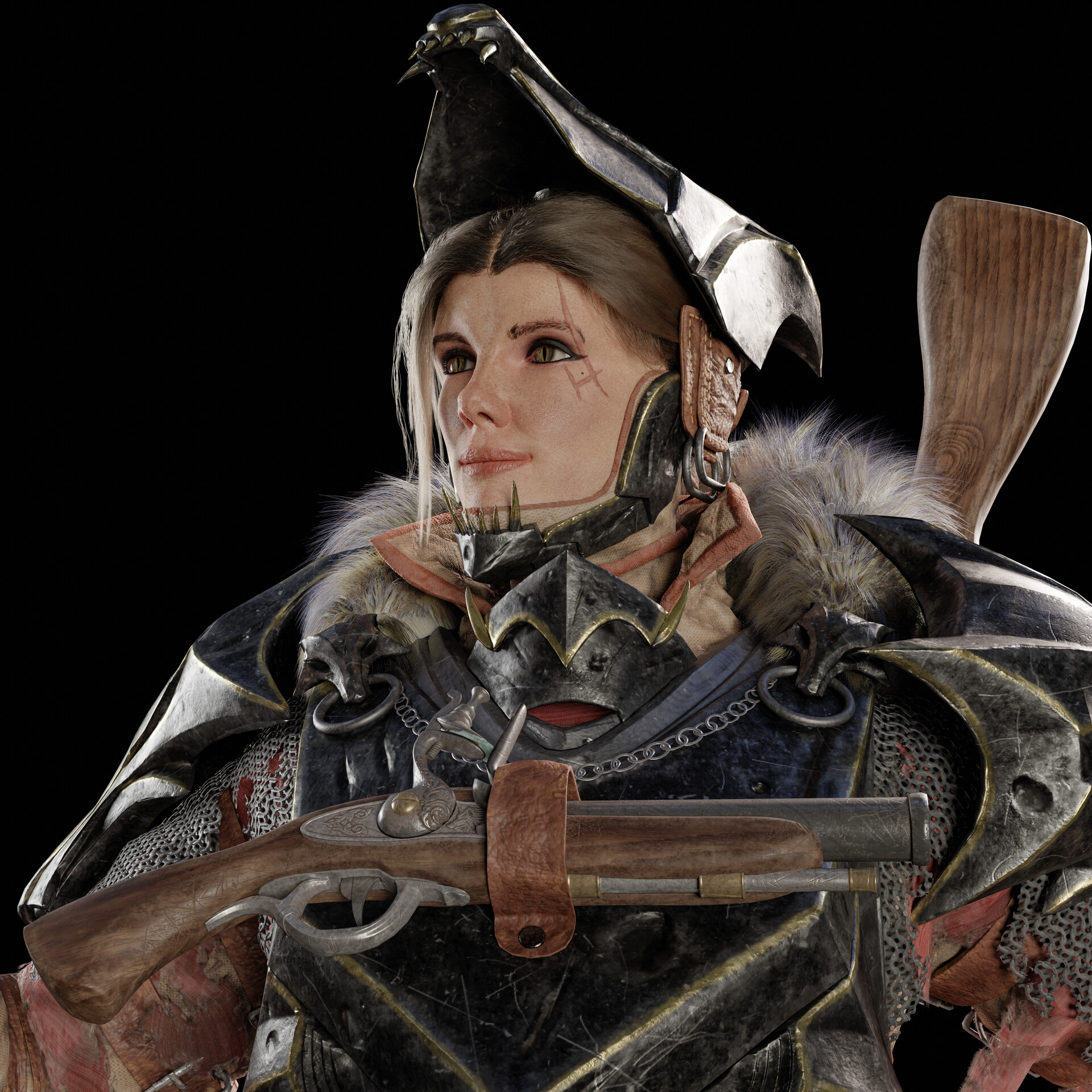 ArtStation - Queen of Wolves