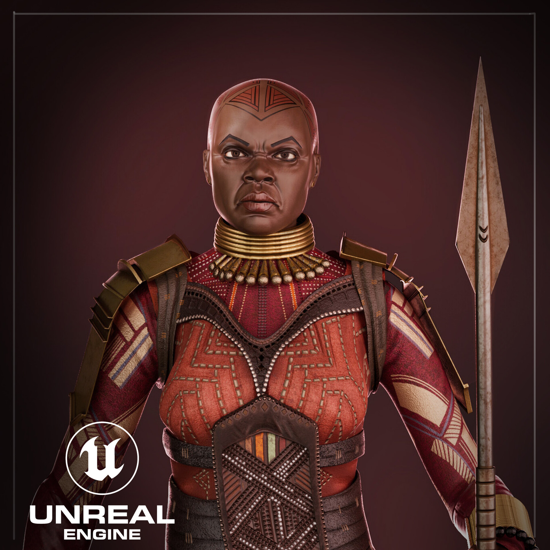ArtStation - Okoye- 3D game ready model
