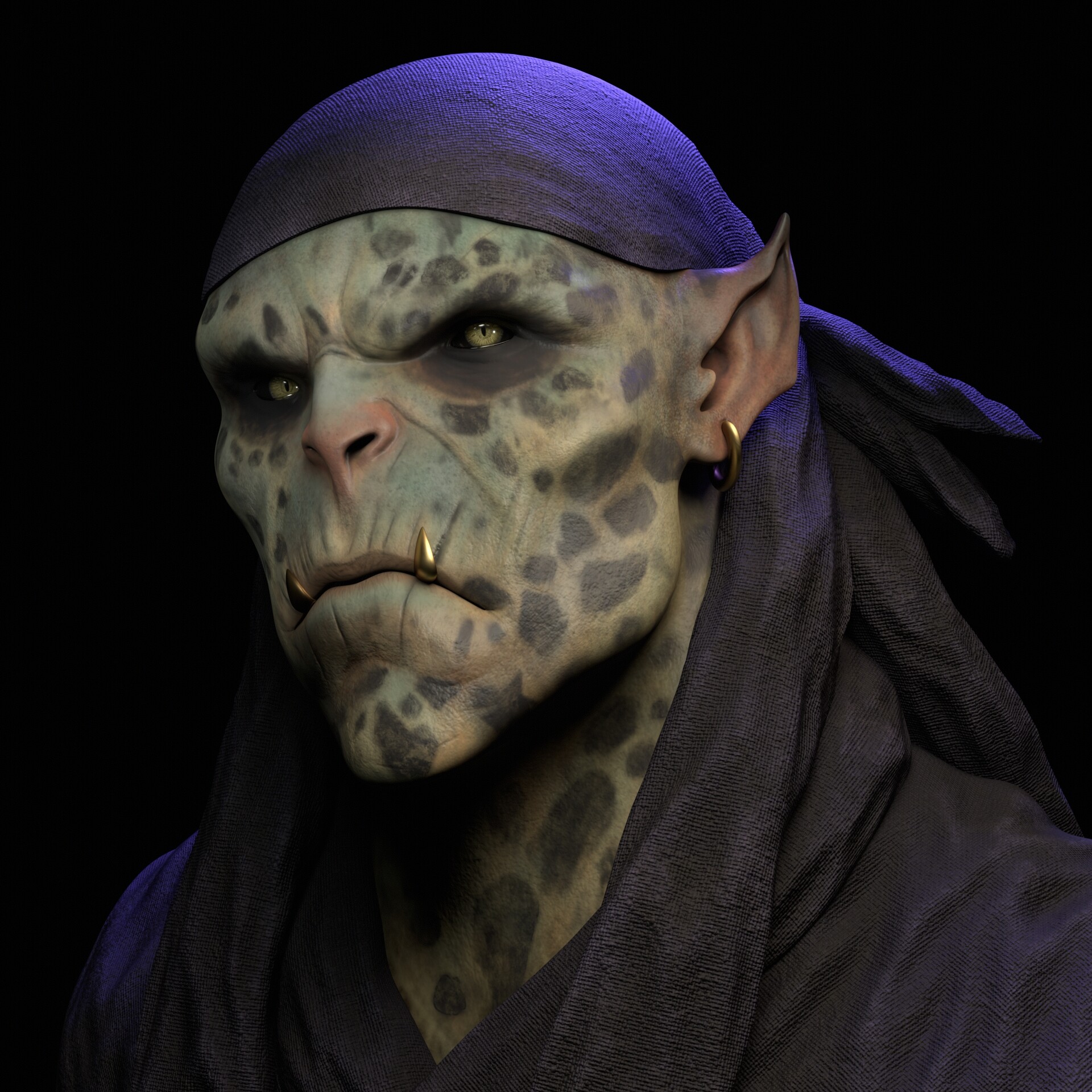 ArtStation - Orc Head