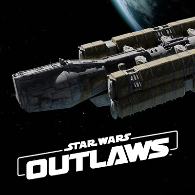 ArtStation - Star Wars Outlaws - Darius G-class Freighter