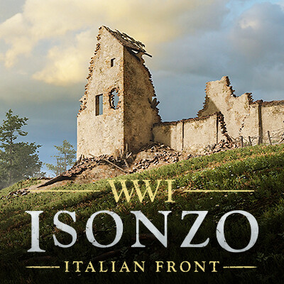 ArtStation - WWI Series Isonzo - Montello Map Abbey and City
