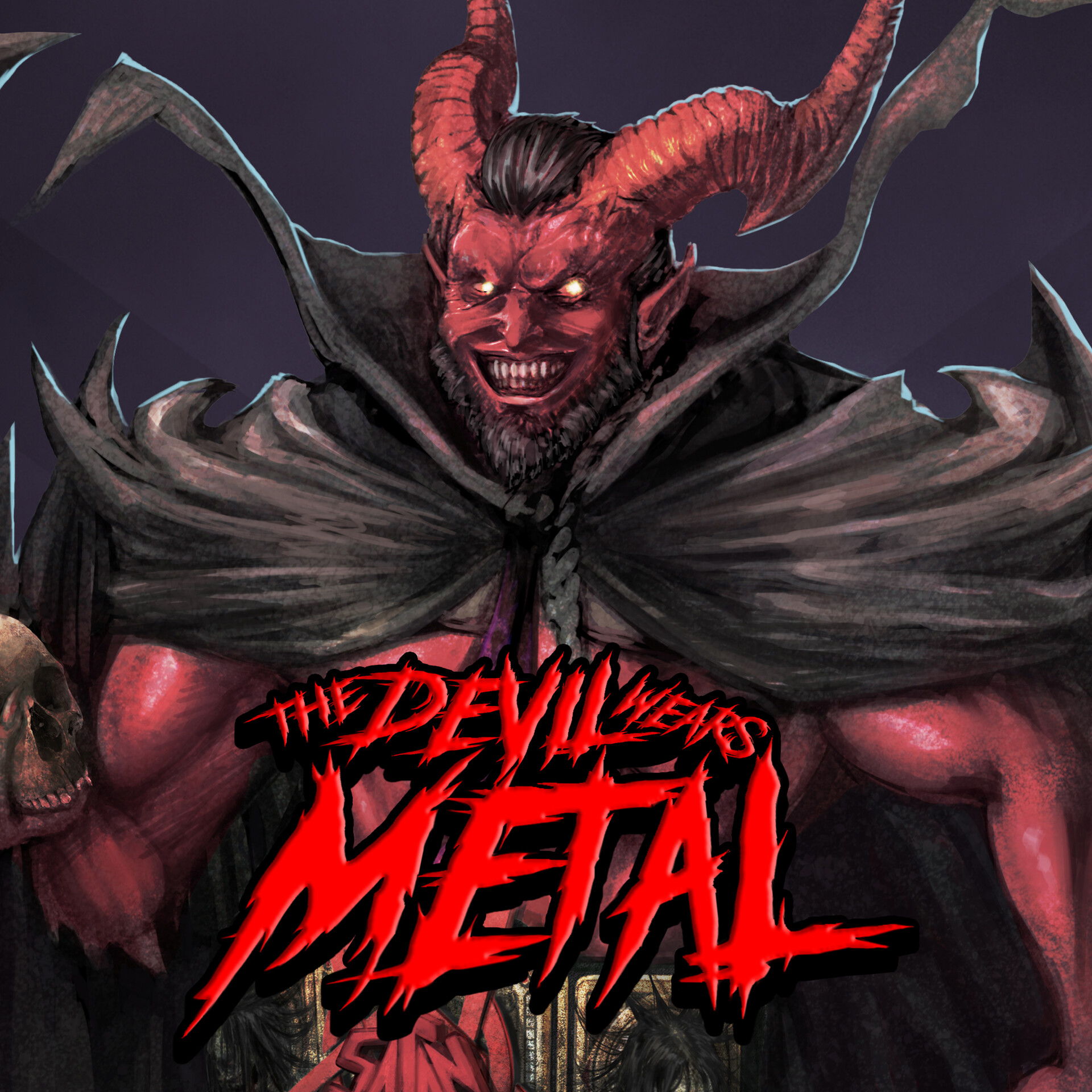 ArtStation - The Devil Wears Metal - Satan