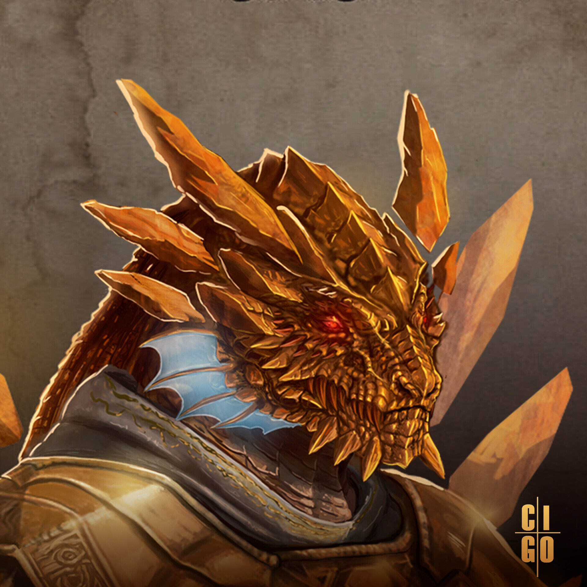 ArtStation - Zanash Forcebreath: Topaz dragonborn design