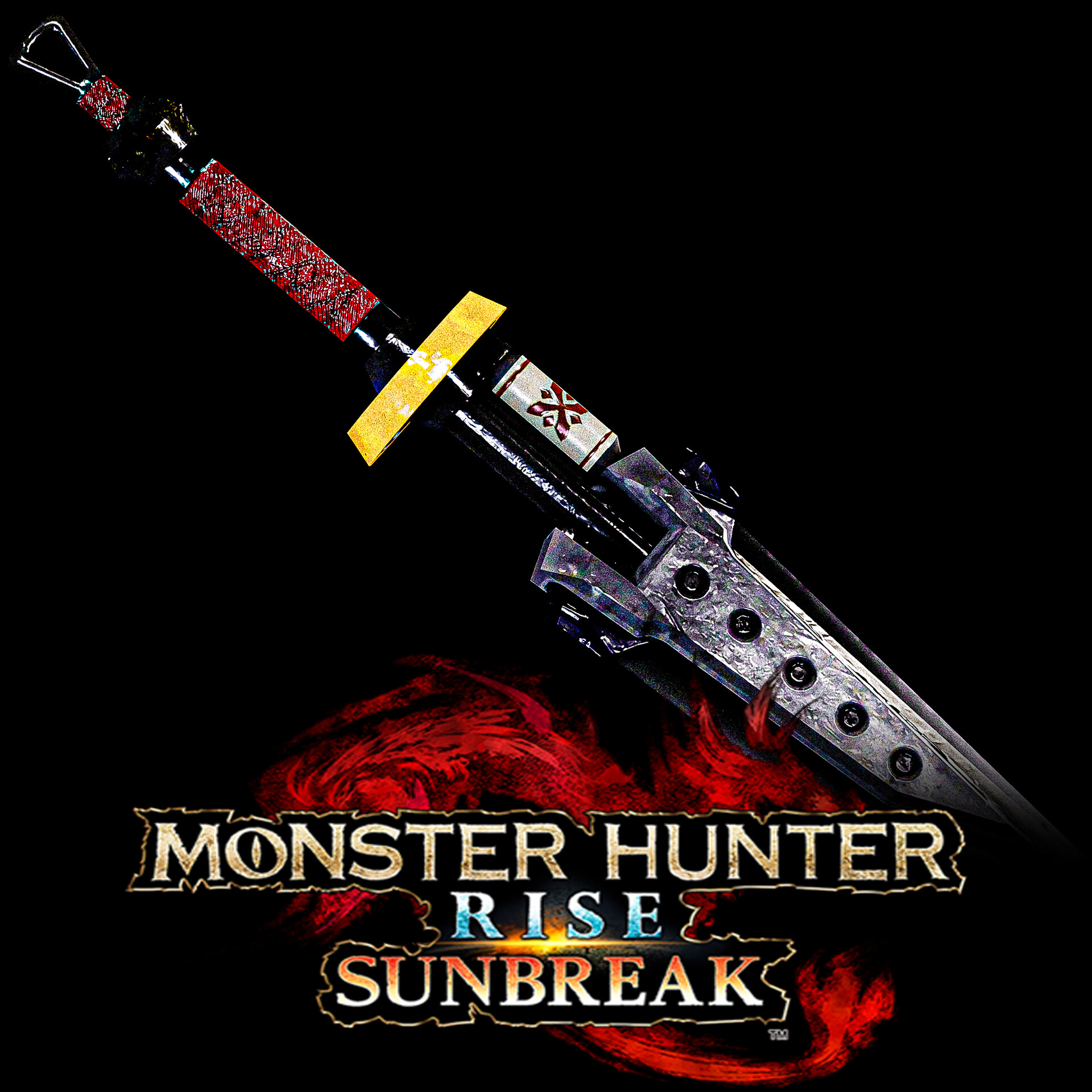 ArtStation - Technomancer's Blade - Game Ready 3D Weapon