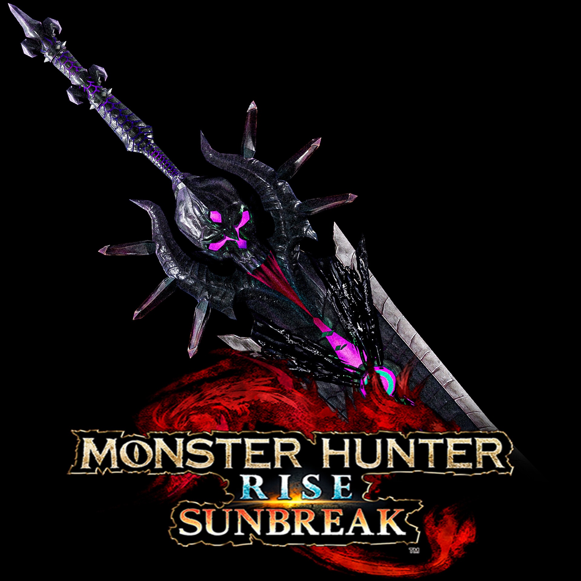 ArtStation - Doombringer - Game-Ready 3D Weapon