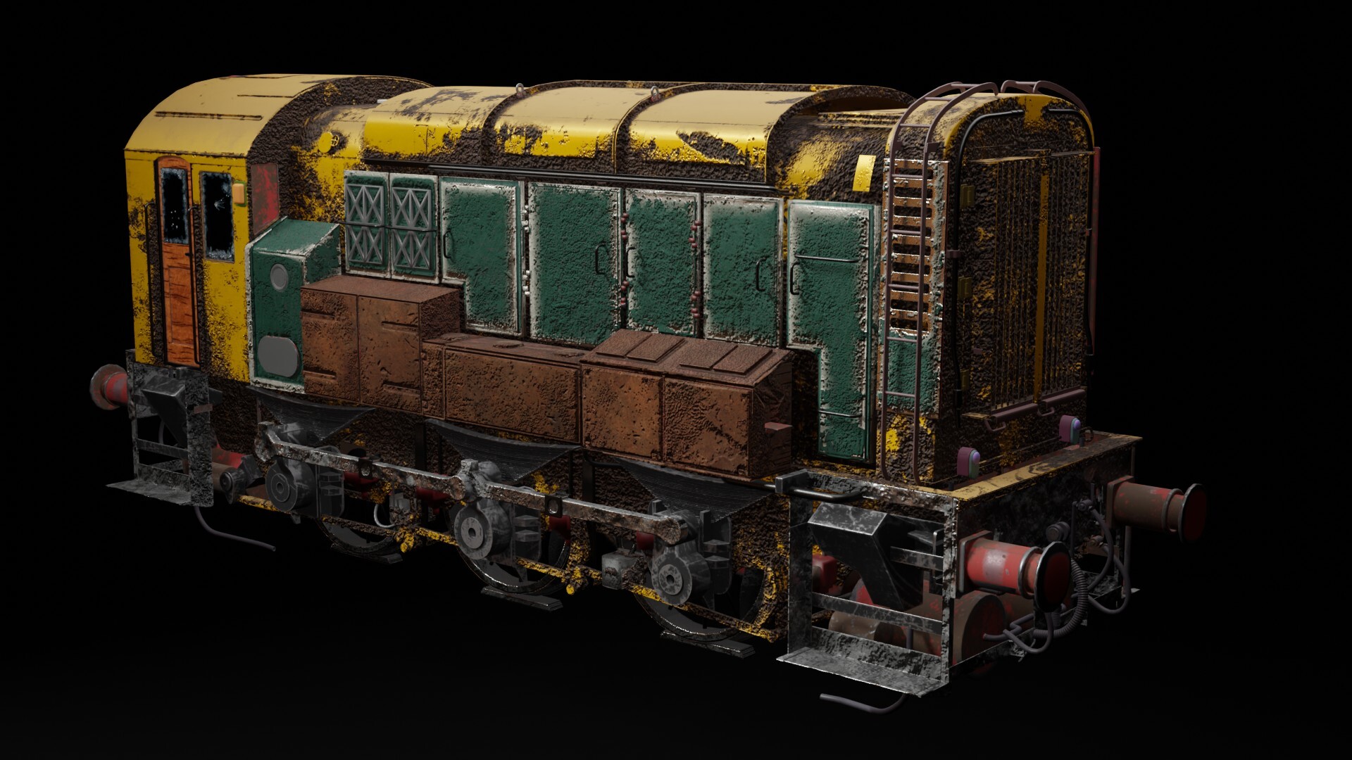ArtStation - Vintage Train