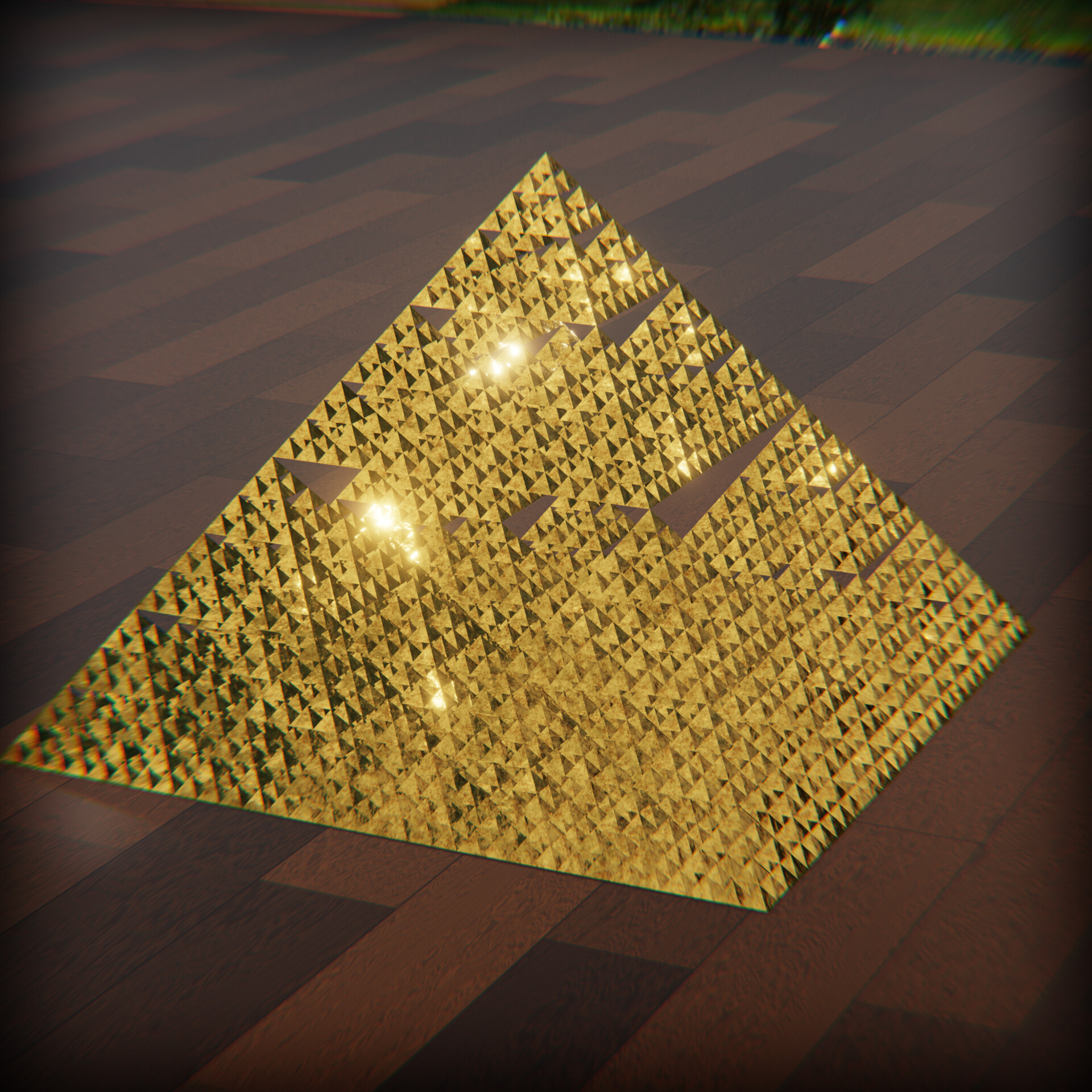 Ben Luke Parsons - Fractal Pyramid-Blender Practise