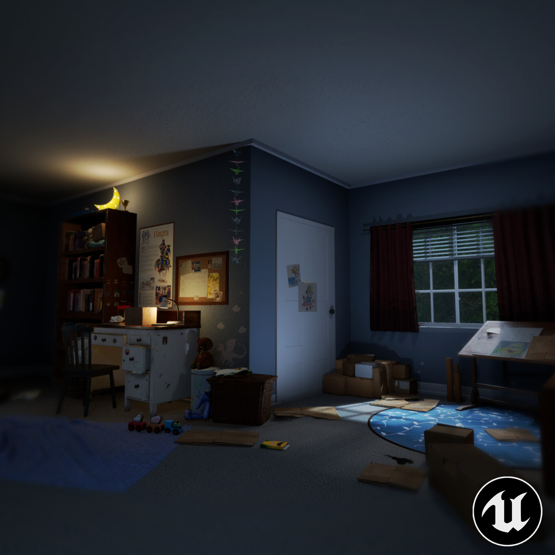 ArtStation - Bedroom Environment