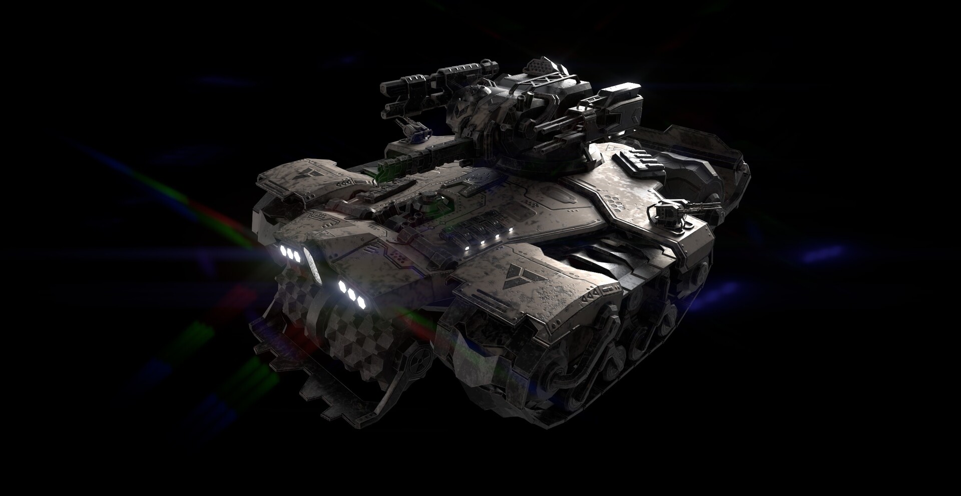 ArtStation - Super Elite Tank(Game Ready)