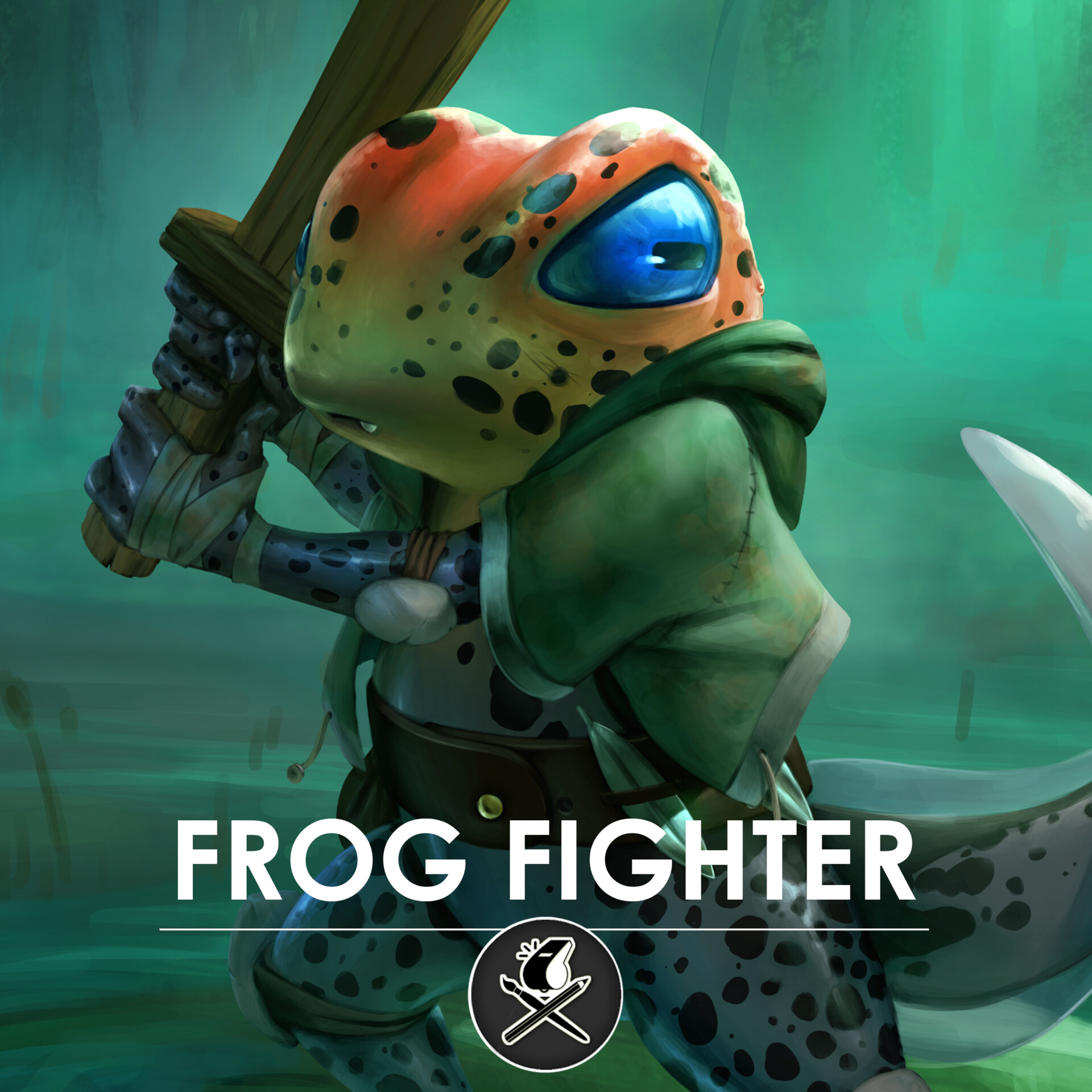 ArtStation - CDC September 2024 - Frog Fighter
