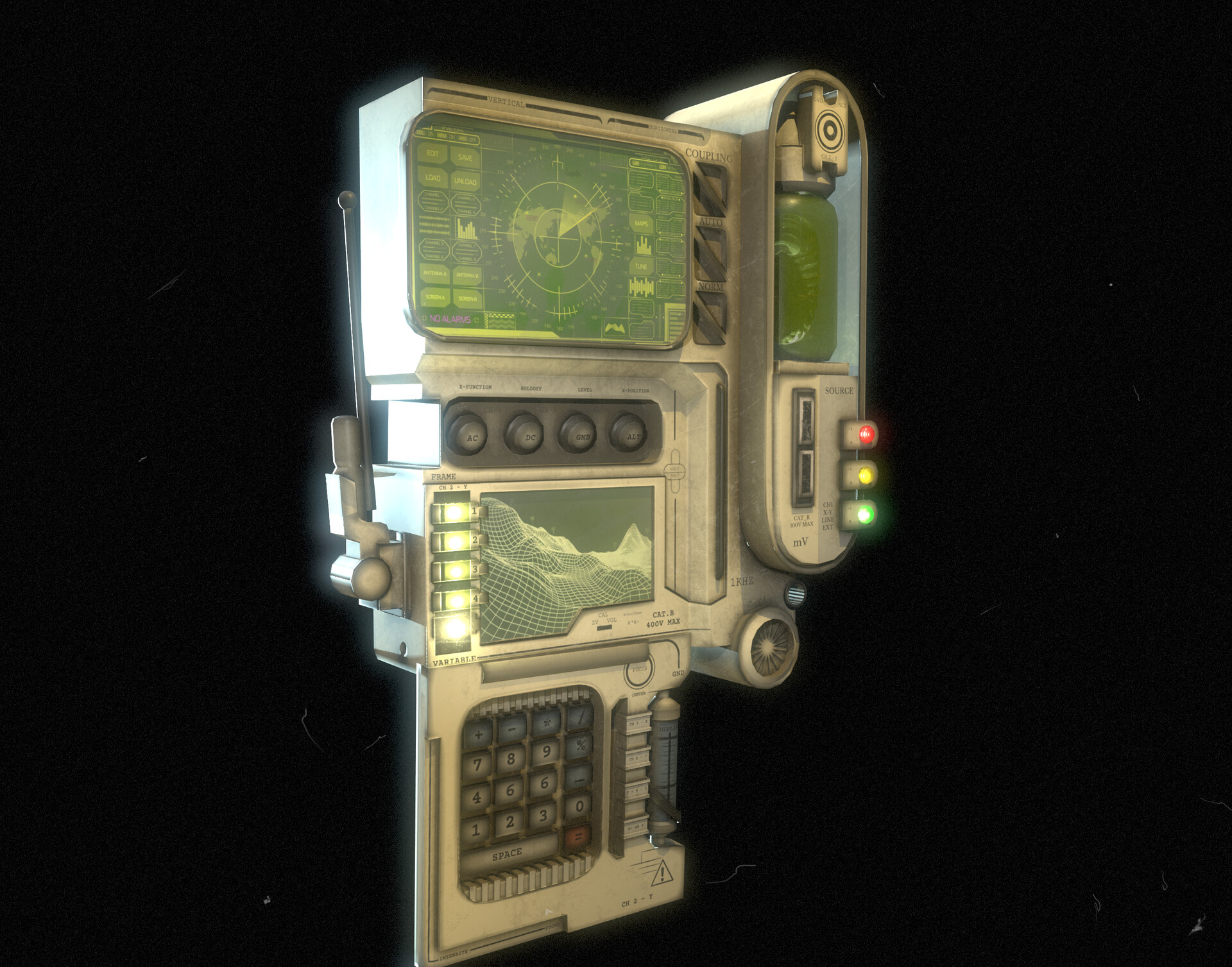 ArtStation - Sci-fi Alien Scanner