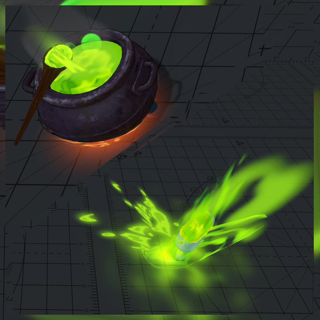 ArtStation - Toxic Splash VFX-Sketch