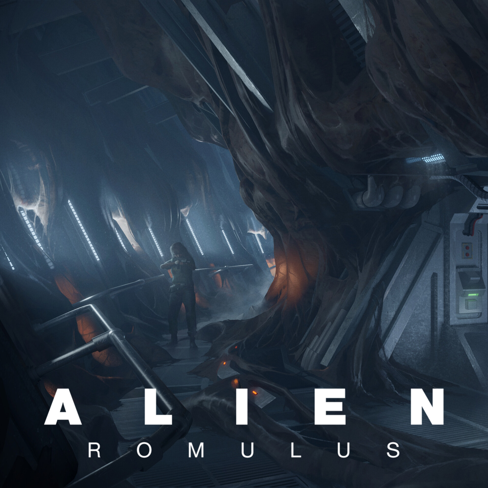 ArtStation - Alien Romulus: Conveyor Hall & Hive 2