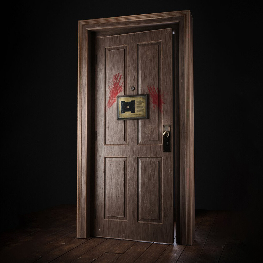 ArtStation - Old hotel door