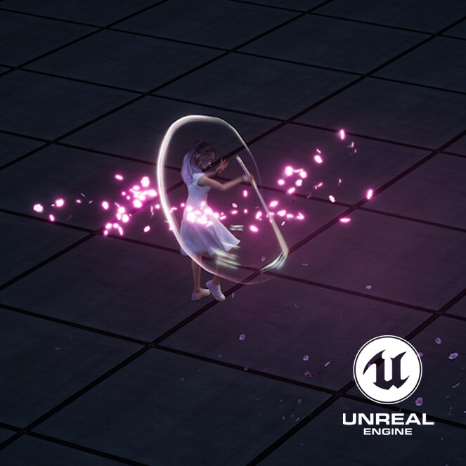 ArtStation - Bloom Trail VFX | Unreal Engine 5