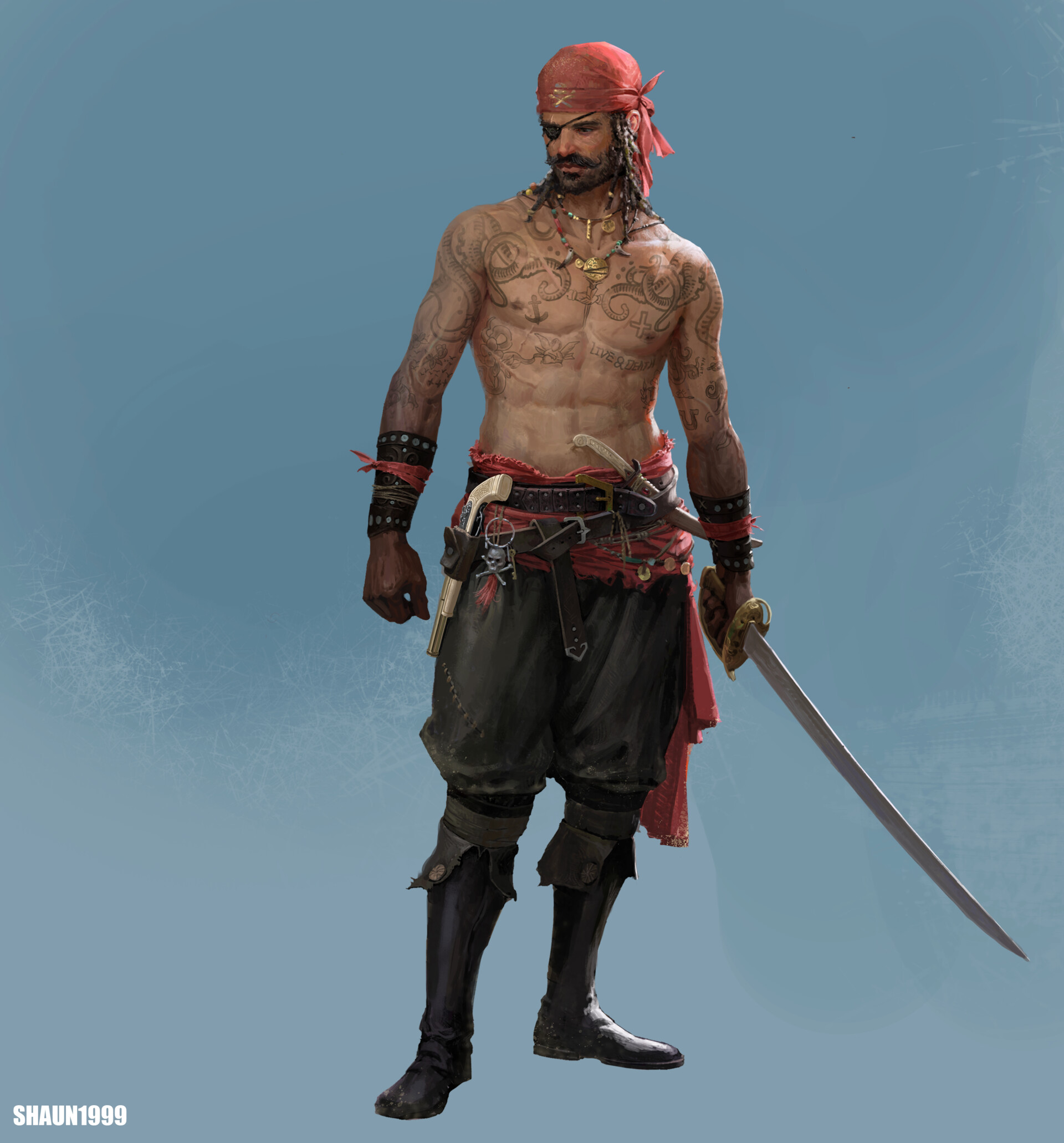 ArtStation - Character Design - Pirates